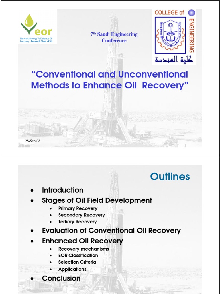 "Conventional and Unconventional "Conventional and Unconventional ...