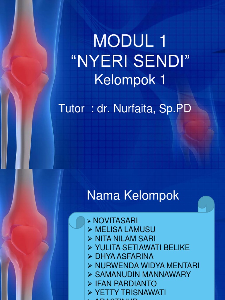 MODUL 1 (Nyeri Sendi) | PDF