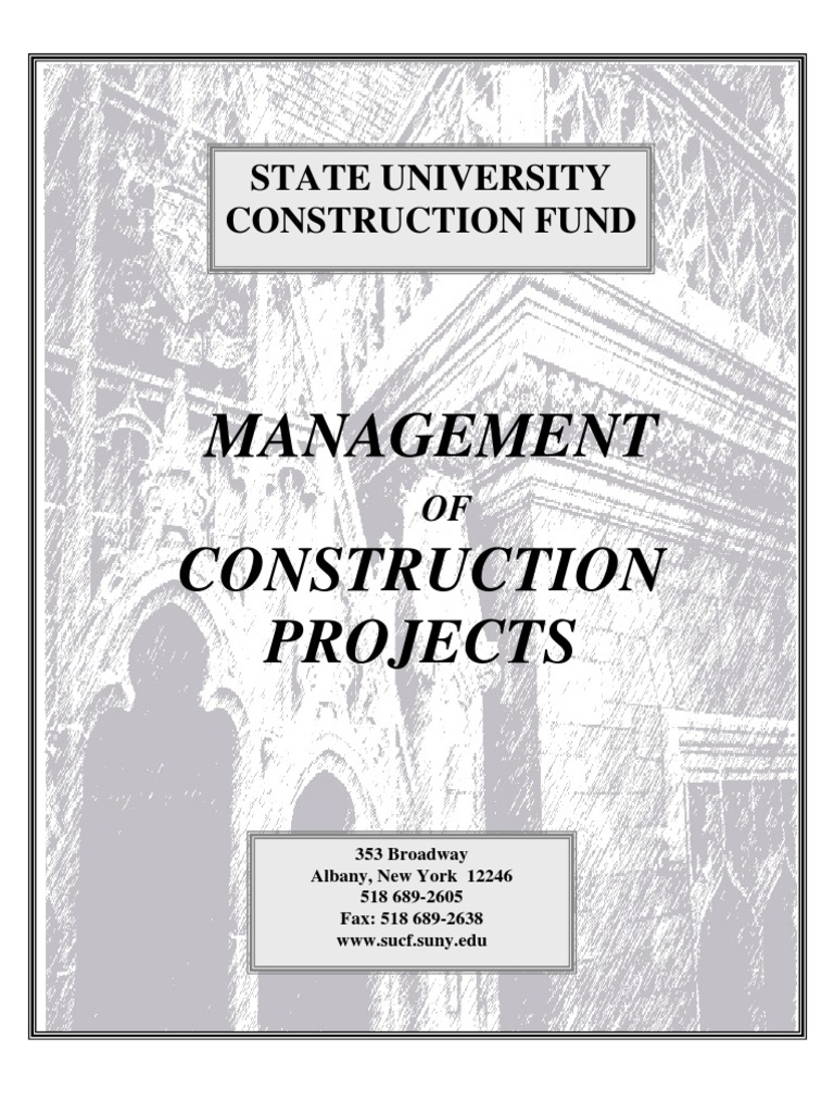 Construction Management | PDF | General Contractor | Construction ...