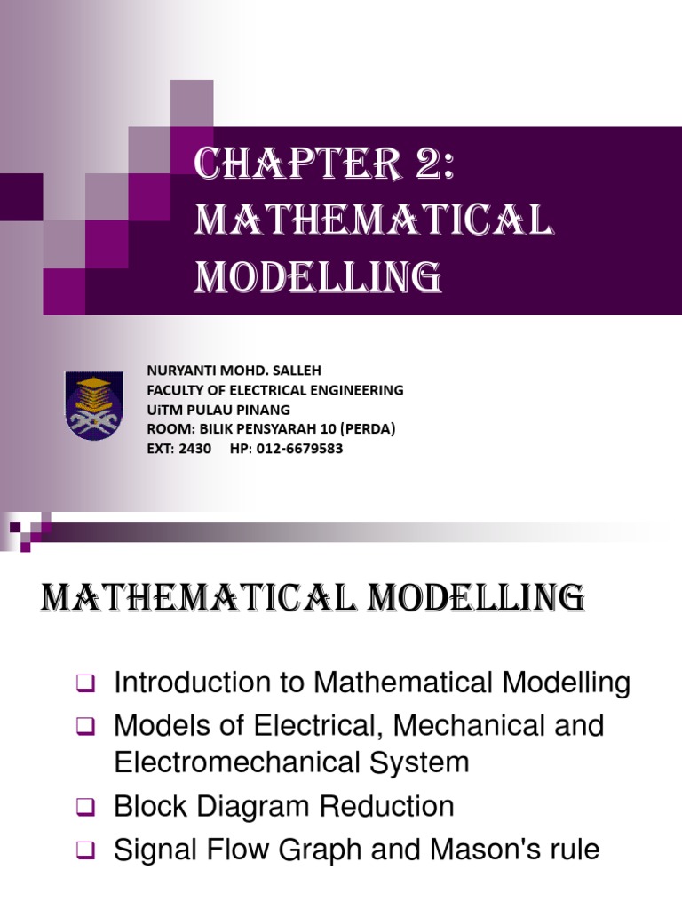 Chapter 2 Mathematical Modelling Pdf Electric Motor Electromagnetism
