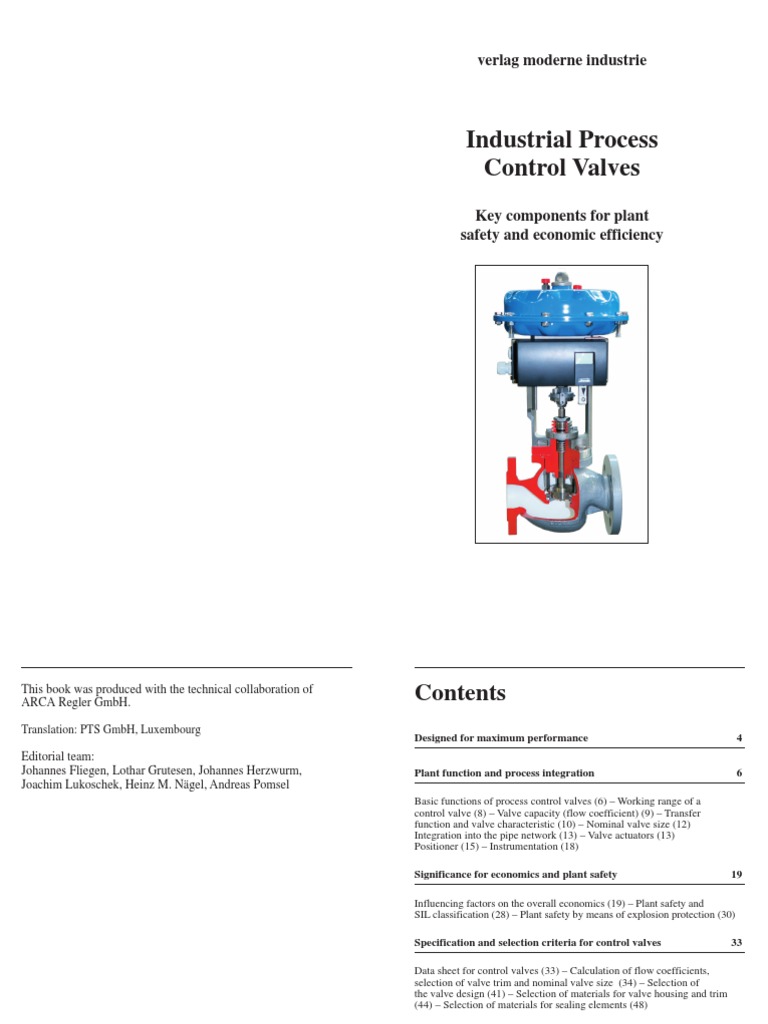 Industrial Process Control Valves | PDF | Valve | Actuator