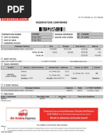 Emirates E-Tickets Example | PDF | Service Industries | Aviation