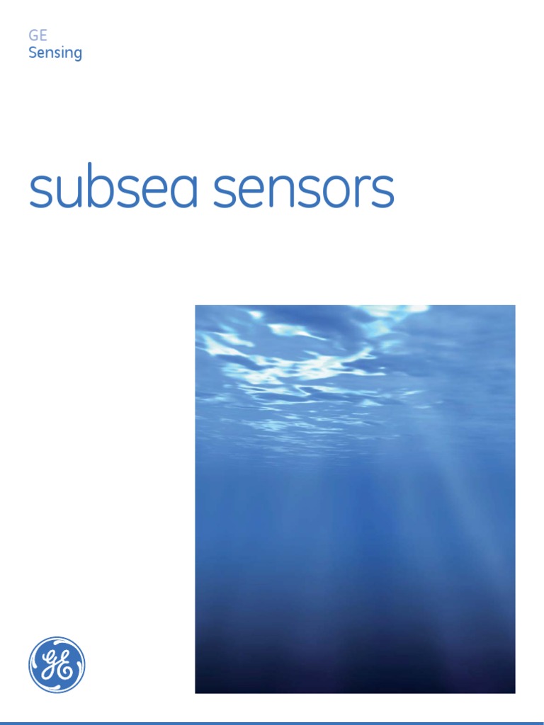 Subsea Sensor Brochure | PDF | Subsea (Technology) | Calibration