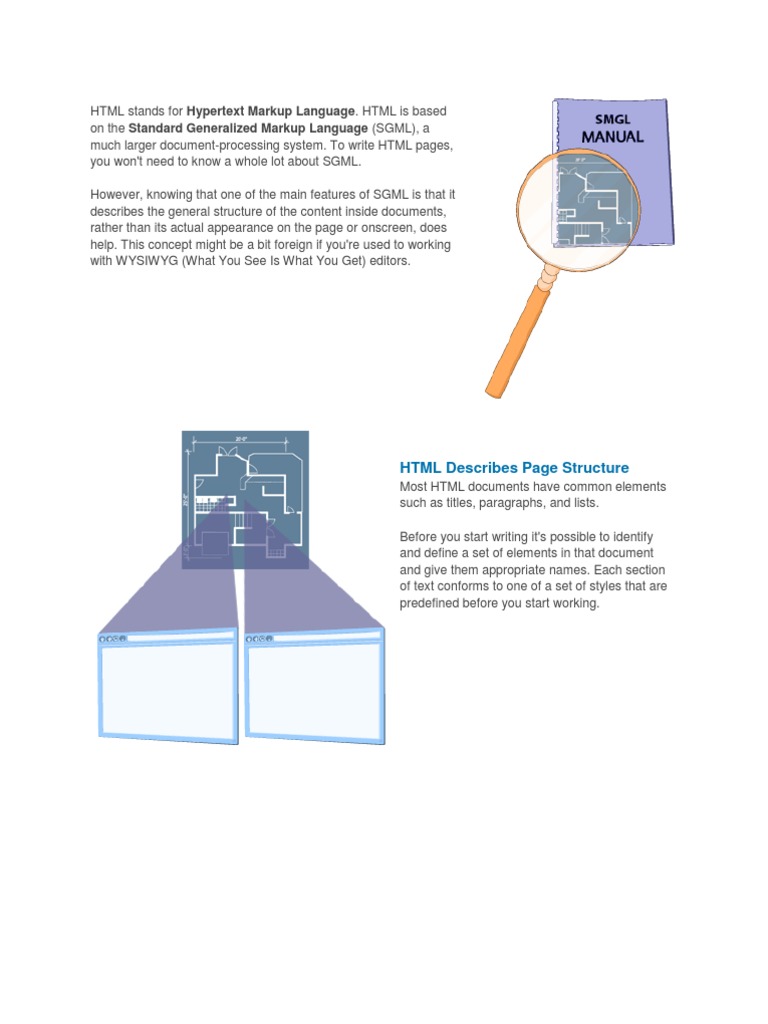 HTML Stands For | PDF | Html | Html Element