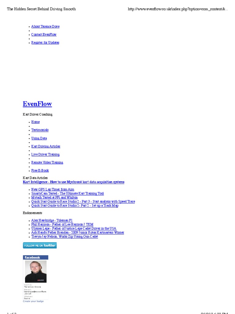 The Hidden Secret Behind Driving Smooth | PDF | Steering | World Auto ...