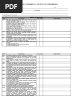 Check-list( máquinas)Padrão