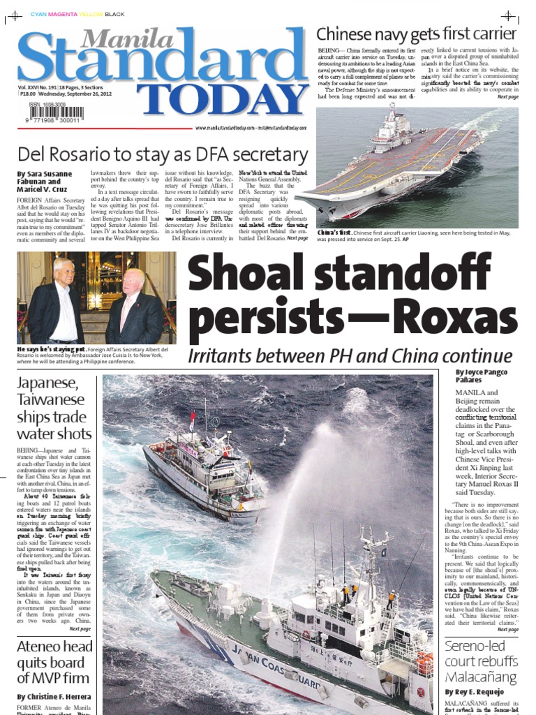 Manila Standard Today - Wednesday (September 26, 2012) Issue | PDF