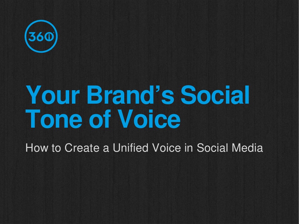 How To Develop Your Brand's Social Tone of Voice | PDF | Brand | Social ...