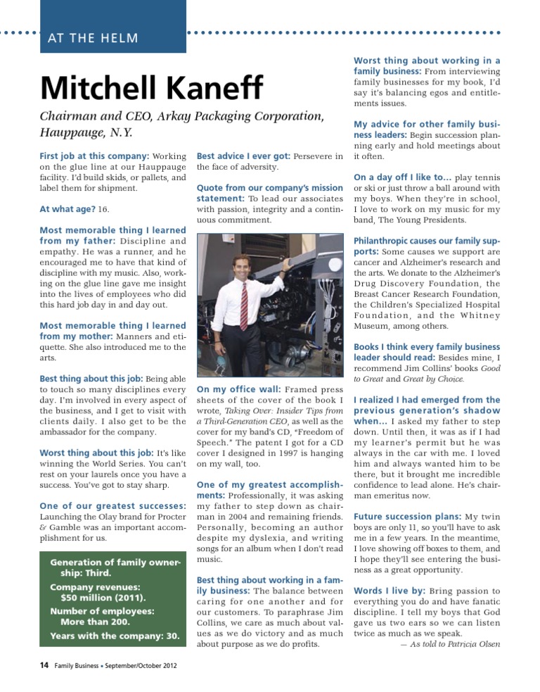 At The Helm - Mitchell Kaneff | PDF