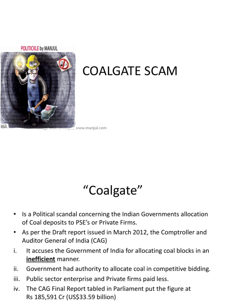 Coalgate Scam | PDF | Politics Of India | Government