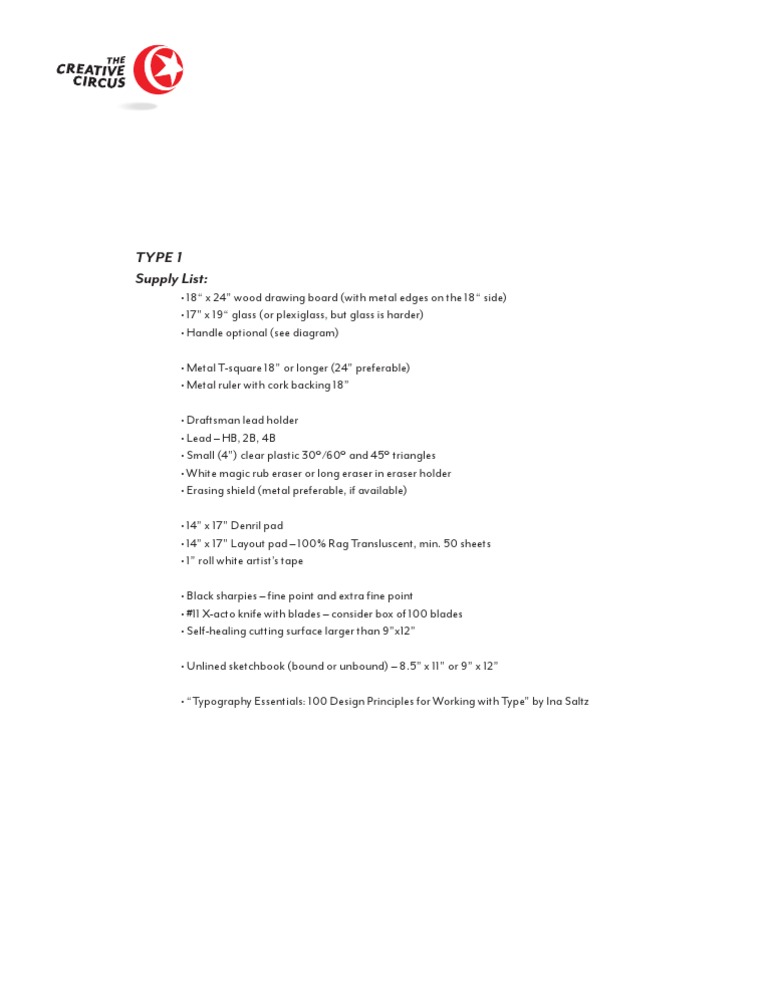Type 1 FA2012 | PDF
