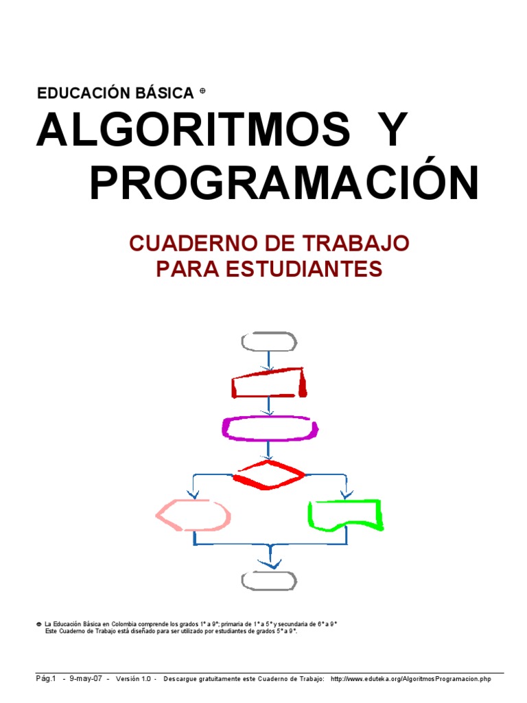 Algoritmos Programacion Cuaderno | PDF