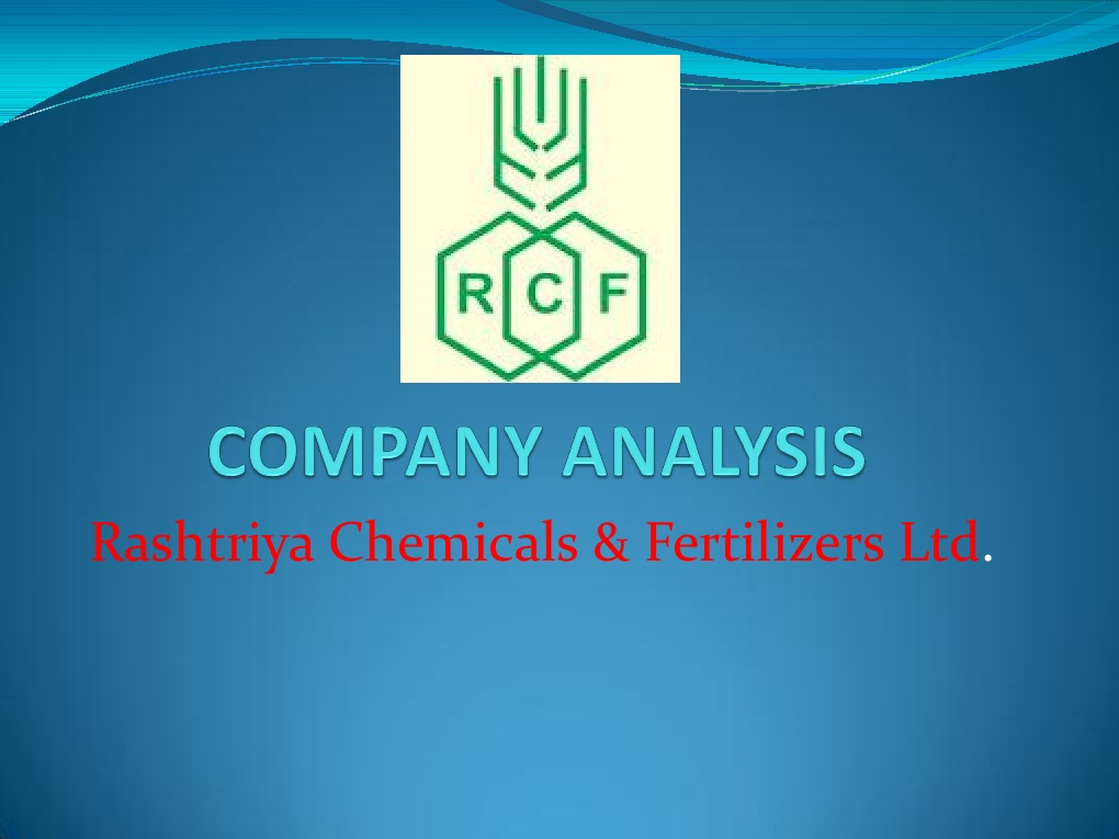 RCF Company Analysis | PDF | Fertilizer | Chemical Industry