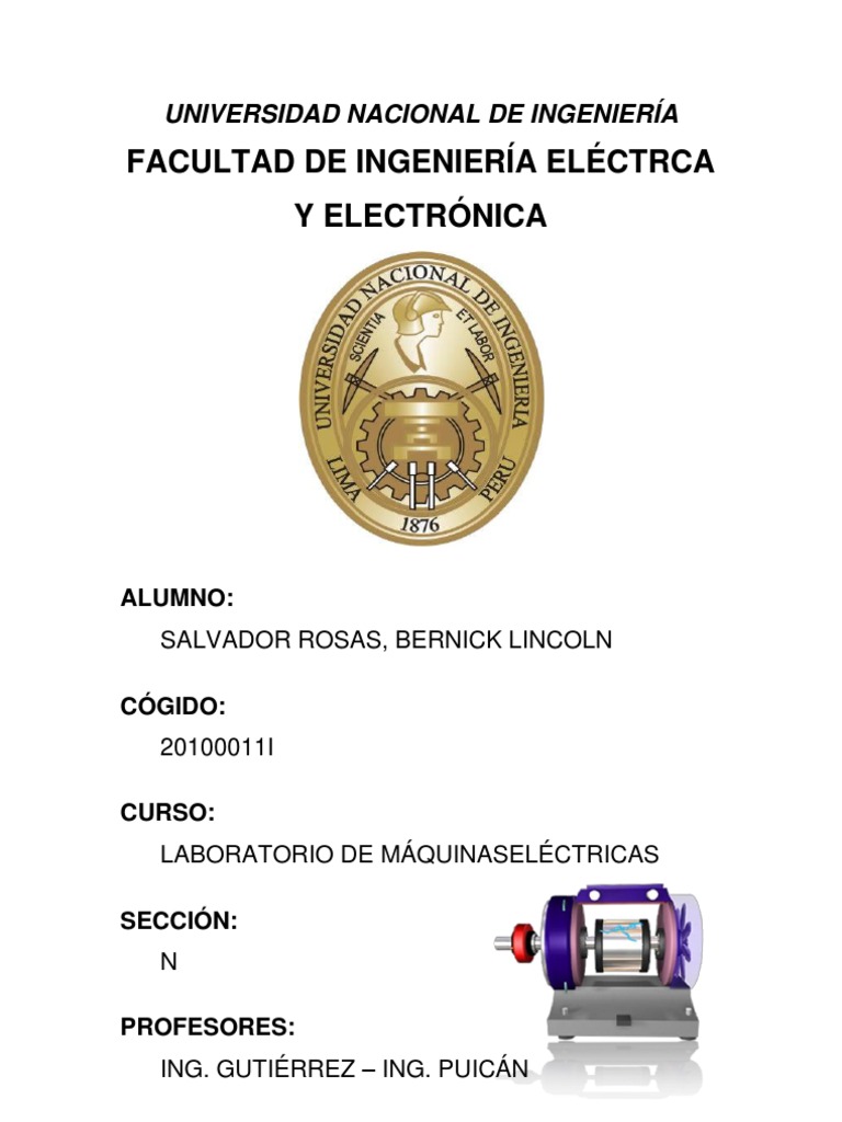 Informe Previo 2 - EE240 | PDF | Corriente eléctrica | Inductor
