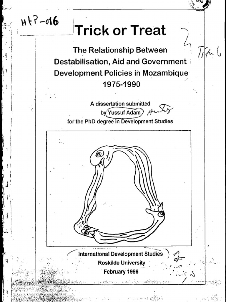 Yussuf Adam, Trick or Treat | PDF