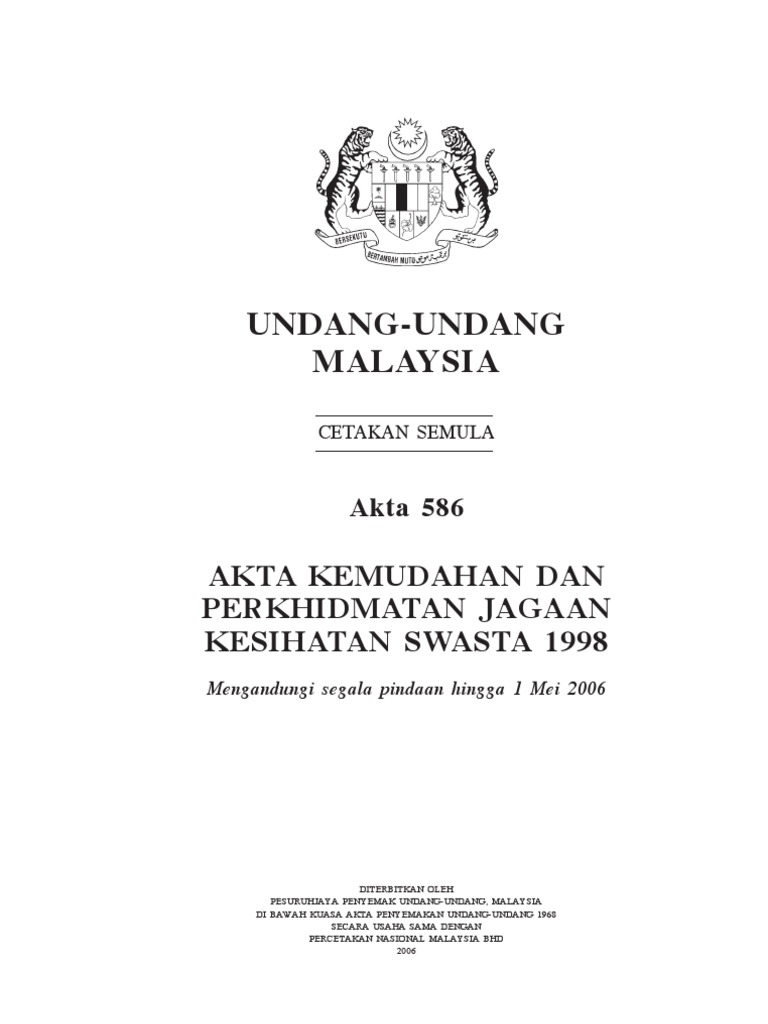 Akta 586 | PDF