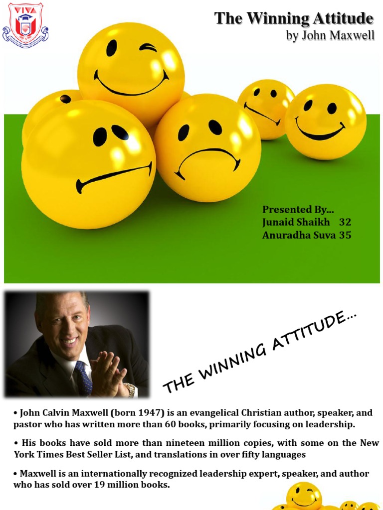The Winning Attitude | PDF | Choice | Attitude (Psychology)