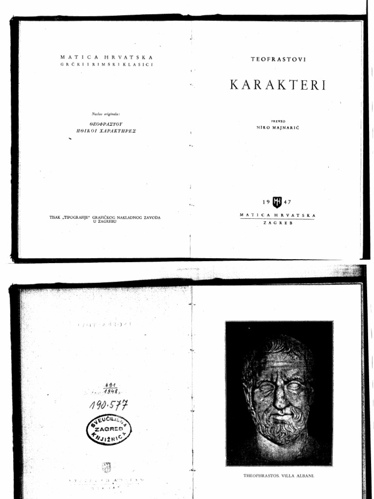Teofrast Karakteri | PDF