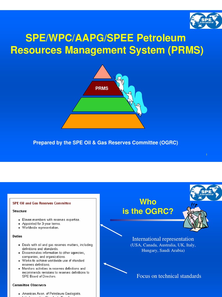PRMS Development Process Slides | PDF | Oil Reserves | Industries