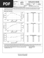 QSM11 Engine Performance Data Sheet | PDF | Horsepower | Engines
