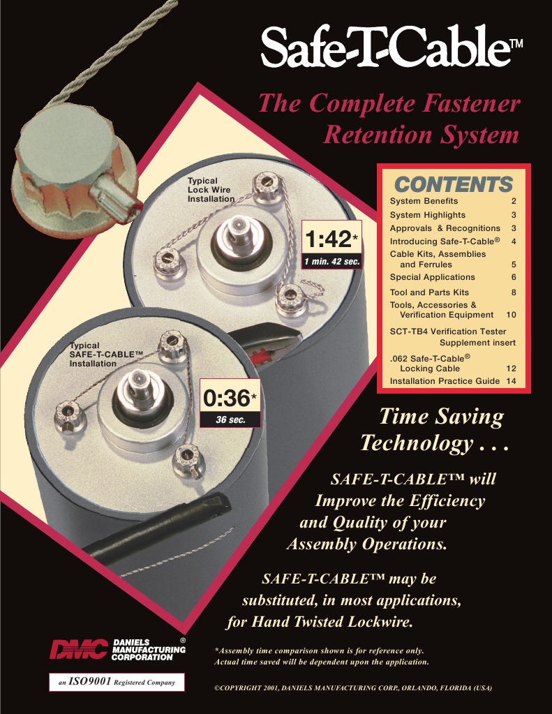 Safe T Cable | Download Free PDF | Screw | Cable
