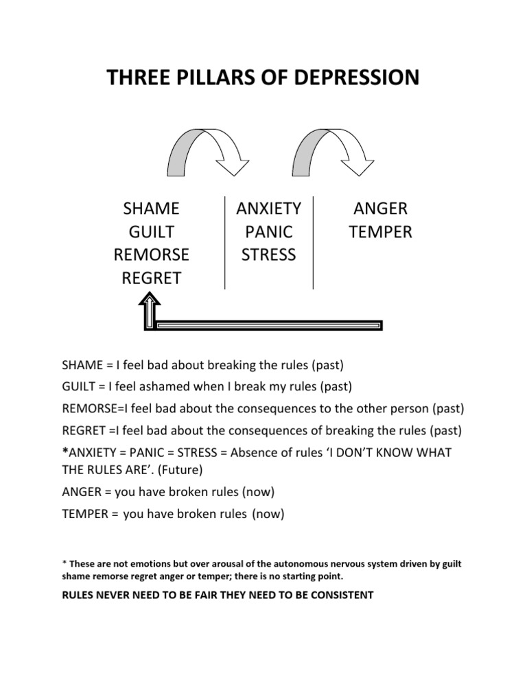 Three Pillars of Depression | PDF