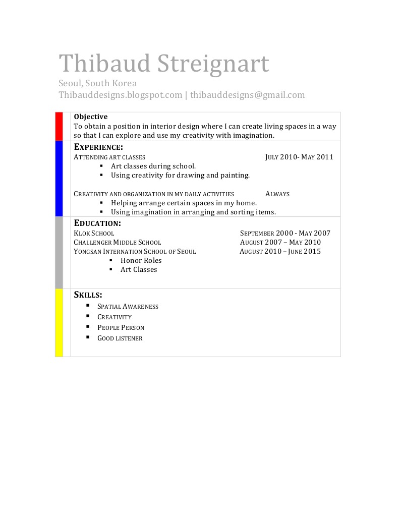 Word Tutorial 4 (Resume) | PDF