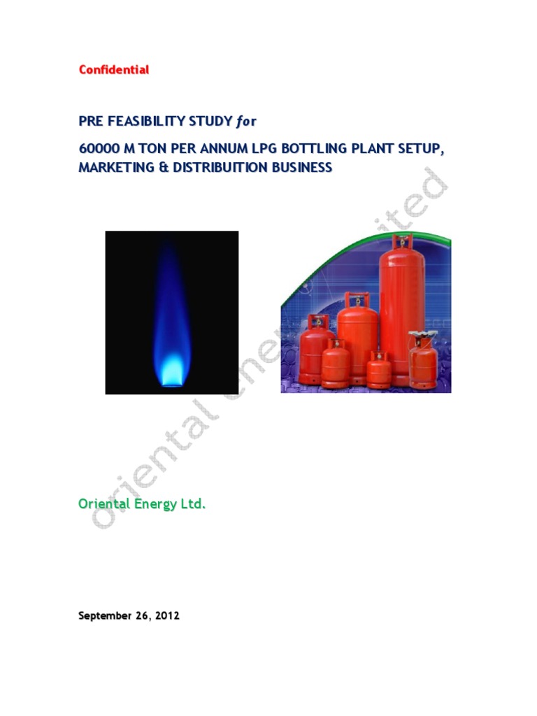 Feasibility LPG Plant September 26, 2012 Revised Capacity | PDF ...