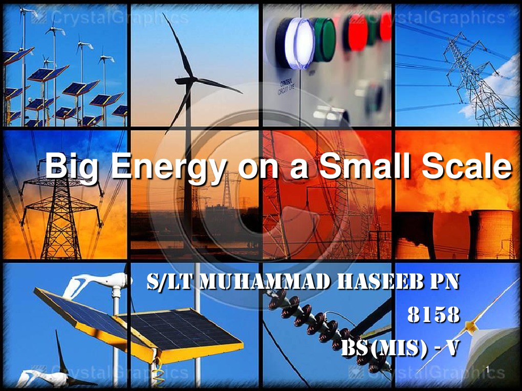 Big Energy On A Small Scale: S/LT Muhammad Haseeb PN 8158 Bs (Mis) - V ...