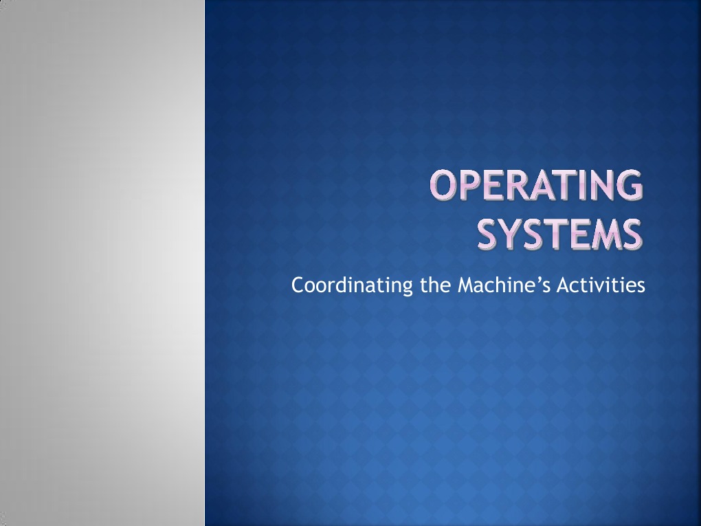 Lec6 Operating System | PDF | Process (Computing) | Scheduling (Computing)