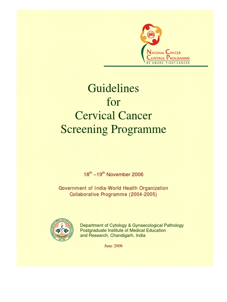 CCSP Guidelines | PDF | Carcinogenesis | Neoplasms