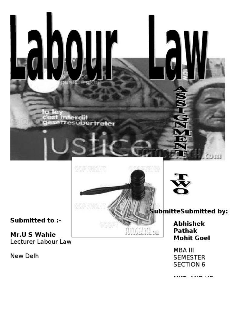 Labour Law 2 | PDF | Fundamental Rights | Strike Action