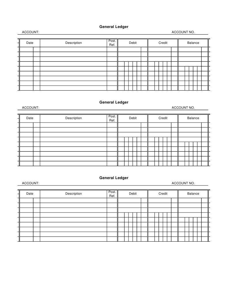 General Ledger Account Overview | PDF