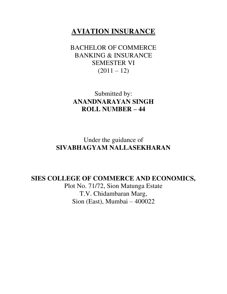 Introduction To Aviation Industry | PDF | Airlines | Product Liability