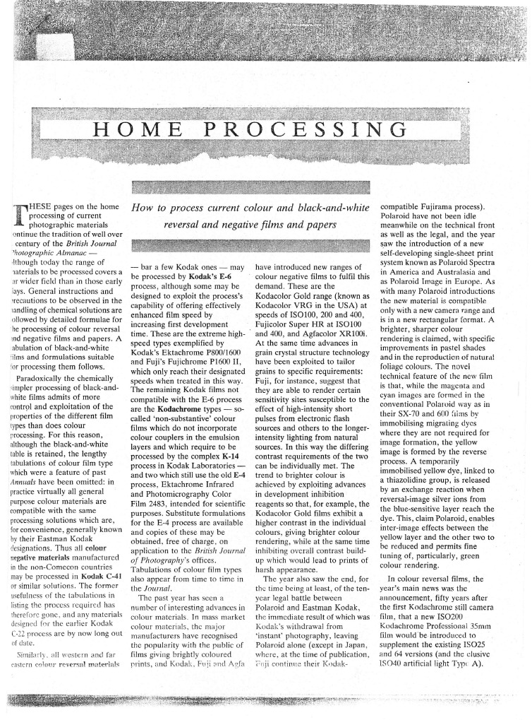 Color Reversal Processing Guide | PDF | Sodium Hydroxide | Sodium Carbonate
