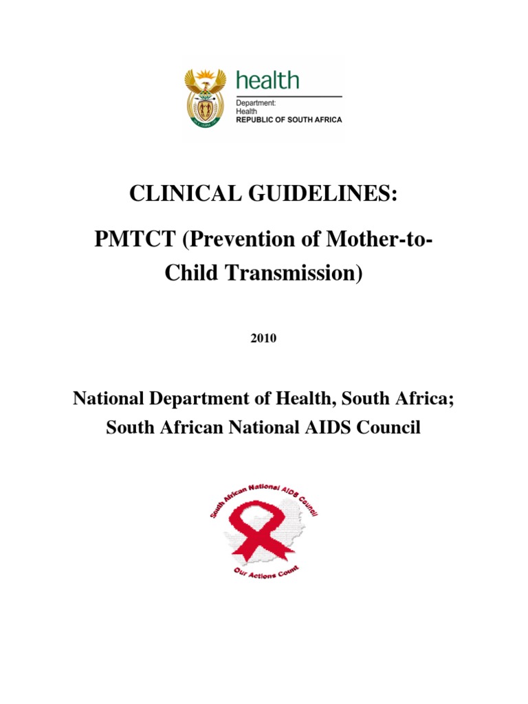 Clinical Guidelines: PMTCT (Prevention of Mother-to-Child Transmission) | PDF | Management Of ...