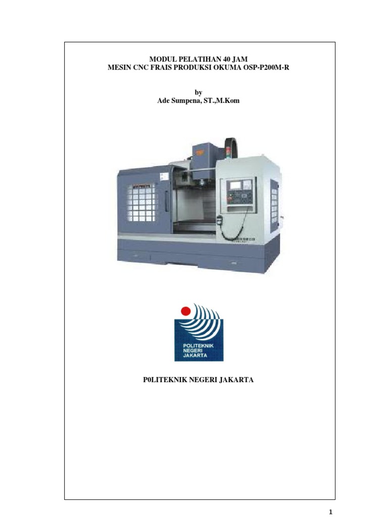 Modul CNC Produksi Okuma | PDF