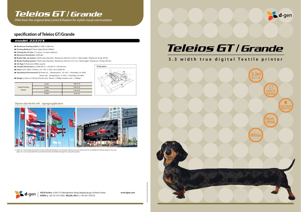 Brosura Printer Dgen Teleios Grande in Engleza | PDF | Ink | Printer ...