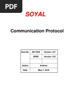 DVP - Communication Protocol | PDF | Ascii | C (Programming Language)