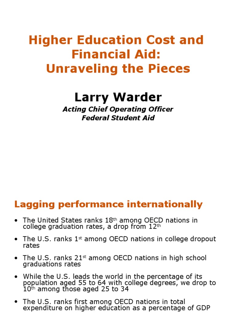 Higher Education Costs and Financial Aid Insights | PDF