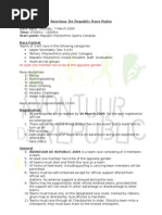 Amazing Race Event Guidelines and Rules | PDF | The Amazing Race ...
