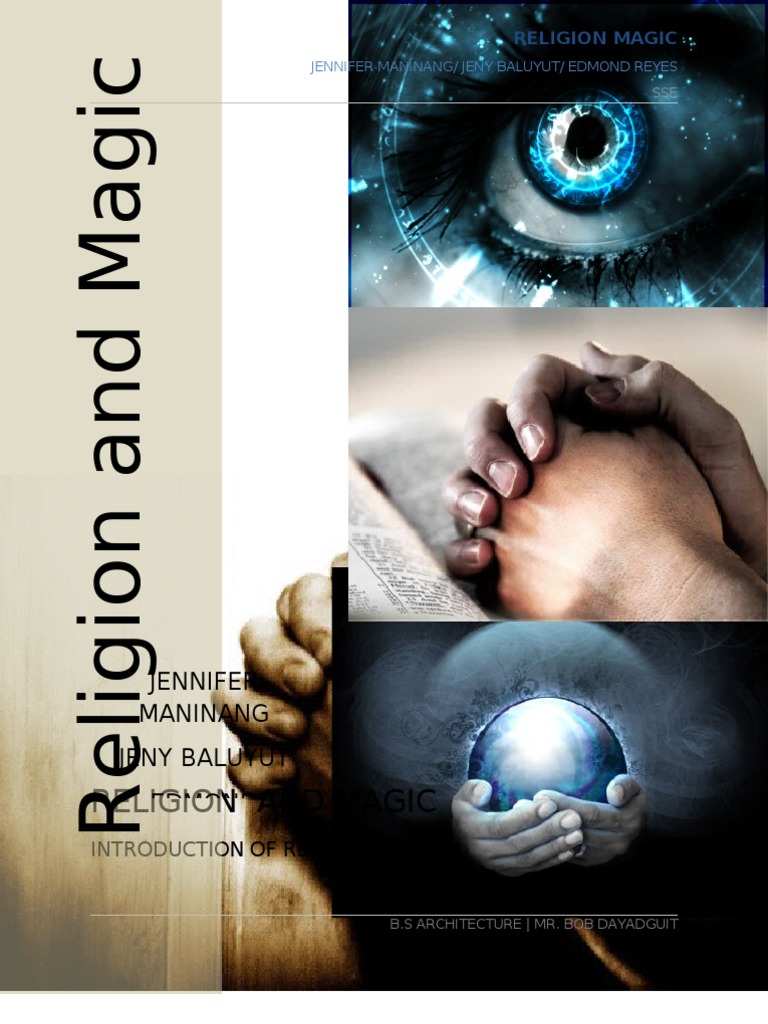 Religion and Magic | PDF | Magic (Paranormal) | Religious Behaviour And ...