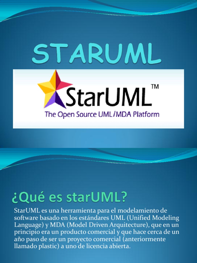 STARUML | PDF | Lenguaje de modelado unificado | Software