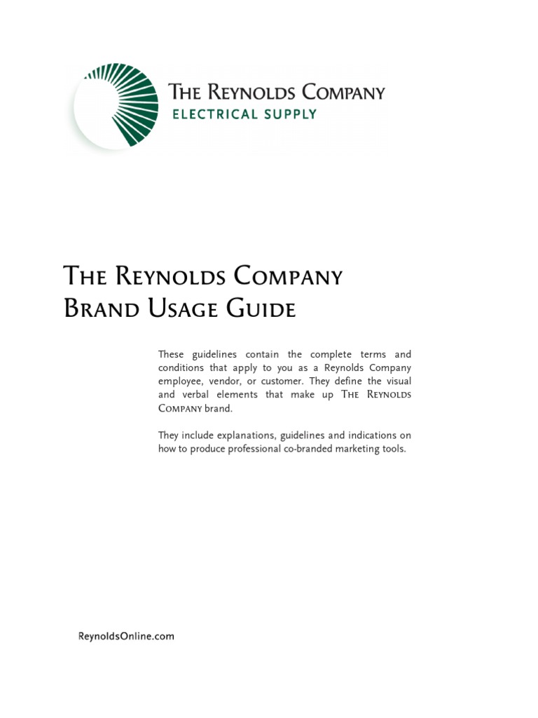 TRC Brand Usage Guide | PDF | Communication Design | Media Technology