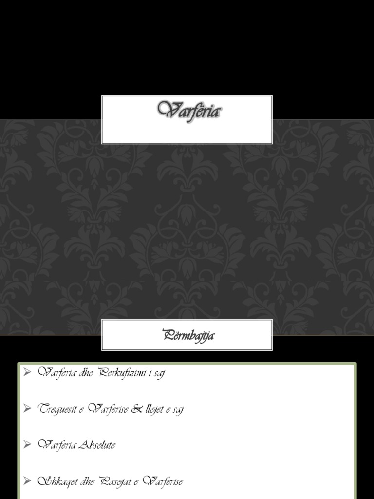 Varfëria | PDF