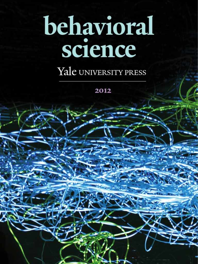Yale University Press Behavioral Science 2012 Catalog | PDF ...