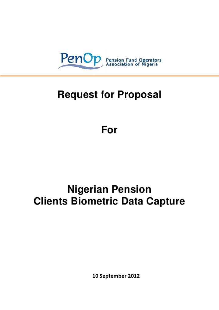 Afis Project RFP (Revised) - Final | PDF | Request For Proposal | Mobile App