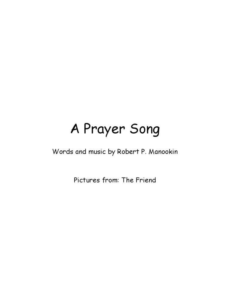 A Prayer Song | PDF