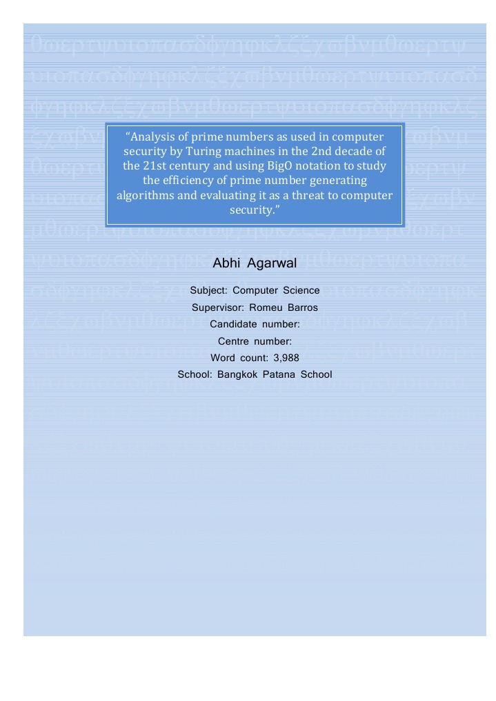 Prime Numbers in Computer Security | PDF | Public Key Cryptography ...