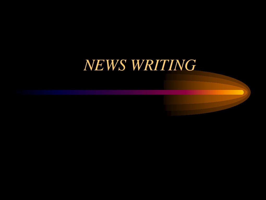 Types of News Leads Explained | PDF | News | Makati